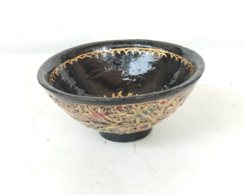 Saanjh Paper Mache - Small Boul – Saanjh India